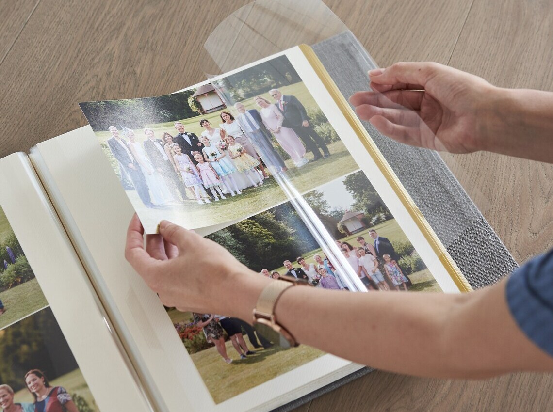 Jak funguje samolepící fotoalbum - U Foťáka